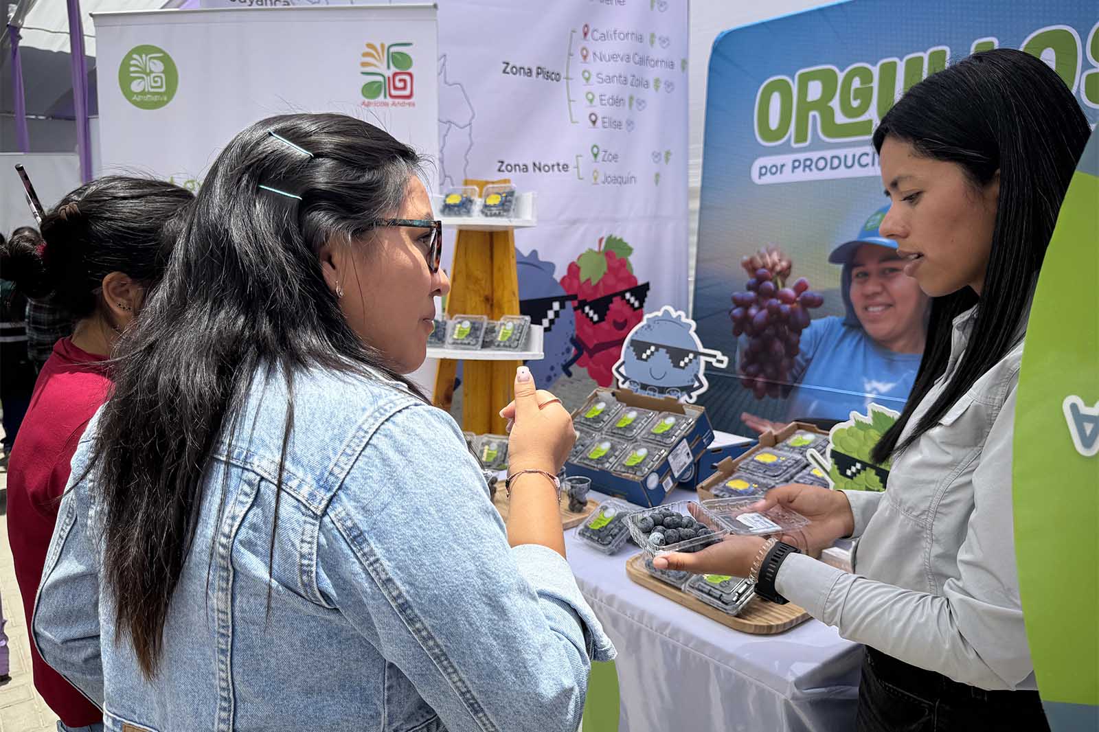 EXCITED TO SHARE OUR PASSION AT THE 2025-2026 BLUEBERRY AND TABLE GRAPE ...
